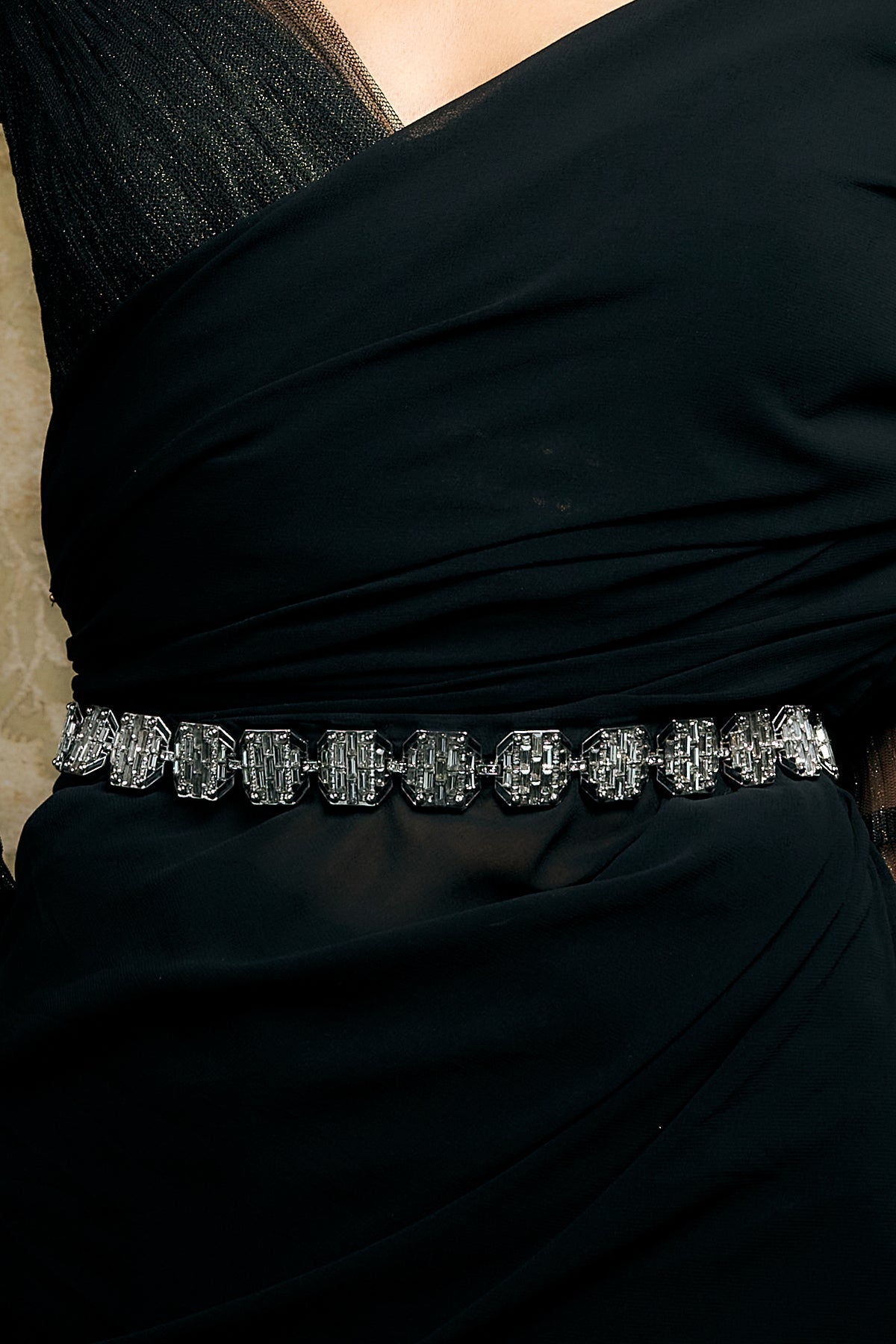 Baguette Stone Jewelled Belt